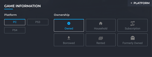 Infinite Backlog | A Video Game Collection Tracker