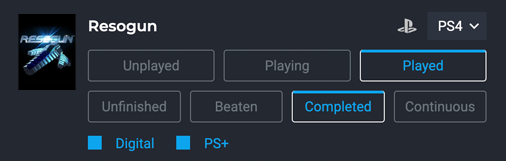 Infinite Backlog | A Video Game Collection Tracker